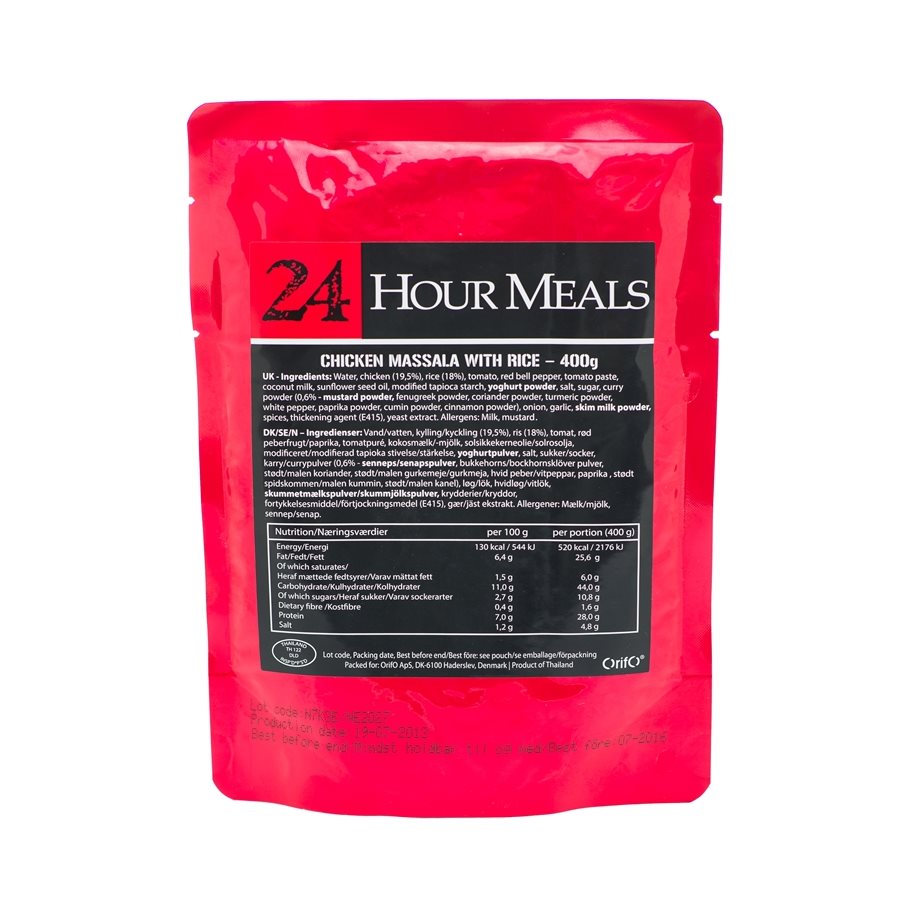24Hour Meals Chicken Massala Rice - Köp till bra pris i Sverige