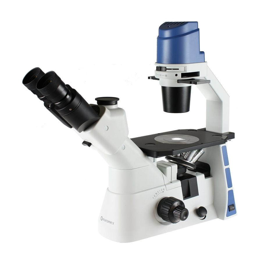 Oxion Inverso, 100, 200 och 400x, plan, oändlighetskorrigerad optik ...